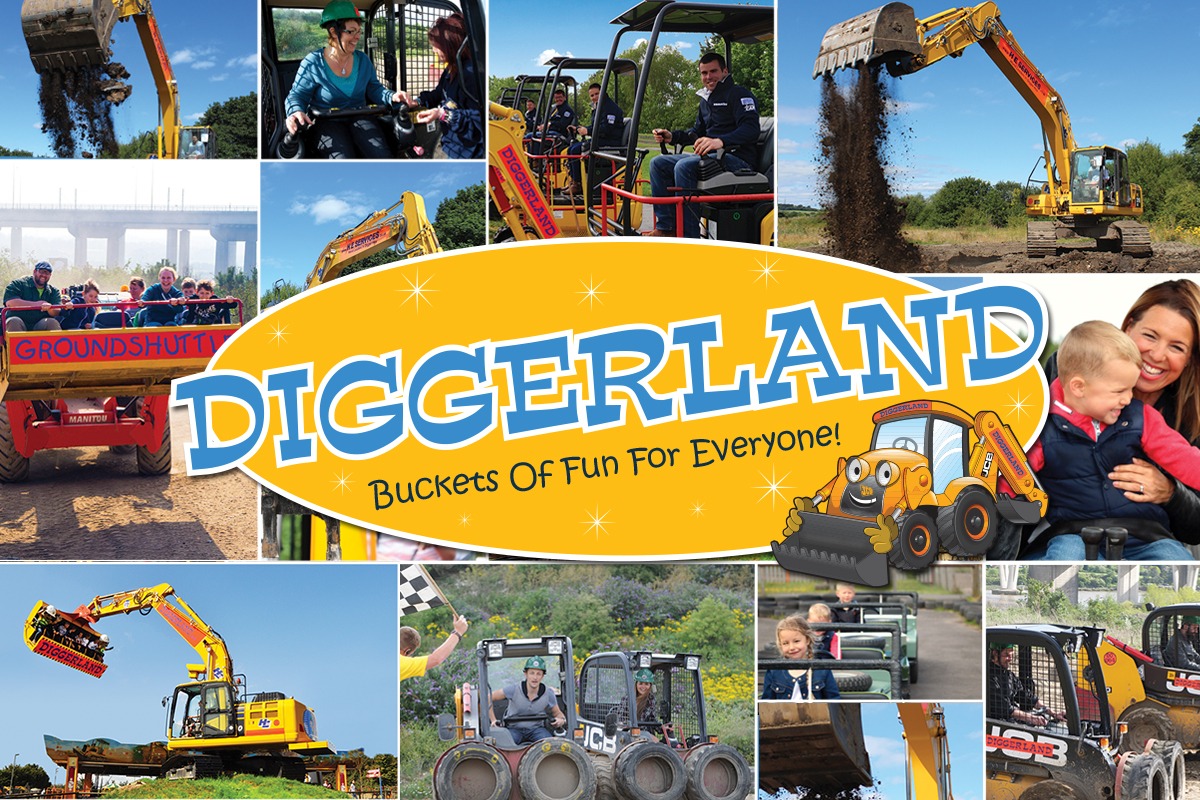 Diggerland | JCB Rides & Drives | JCB Explore